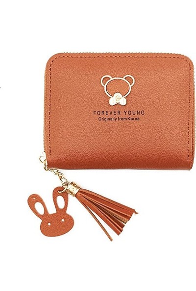 Keluofu Sevimli Bozuk Para Cüzdanı Fermuarlı Mini Kart Cüzdanı (Yurt Dışından)