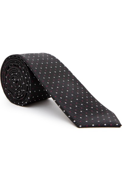 Pierre Cardin Erkek Siyah Kravat