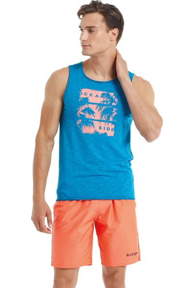 Blackspade Erkek Tişört 10062 - Mavi