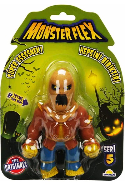 Sunman Monster Flex Süper Esnek Figür – Scarecrow Sunman Monster Flex Süper Esnek Figür – Scarecrow