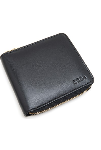Siyah Kadın Deri Cüzdan