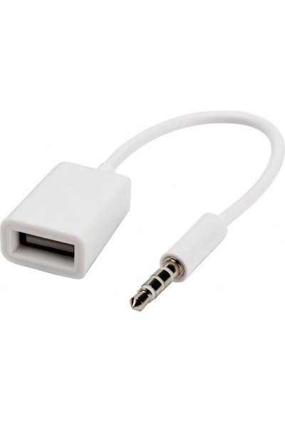 Eiroo Araç Içi 3,5 Jack Aux To USB Dönüştürücü Adaptör