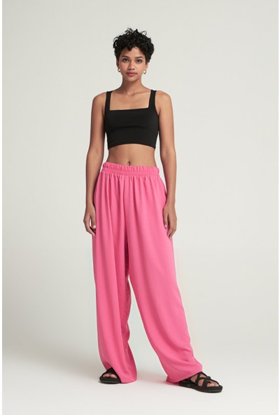 Cloi 22SS-01-0207 Pantolon Şalvar Kesim Beli Lastikli Cloi 22SS-01-0207 Pantolon Şalvar Kesim Beli Lastikli