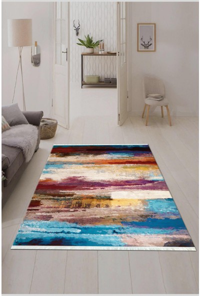 Birkilim Pamuk Taban Yıkanabilir Kaymaz Halı Yeni Model Yumuşak IPHT1302 Birkilim Pamuk Taban Yıkanabilir Kaymaz Halı Yeni Model Yumuşak IPHT1302