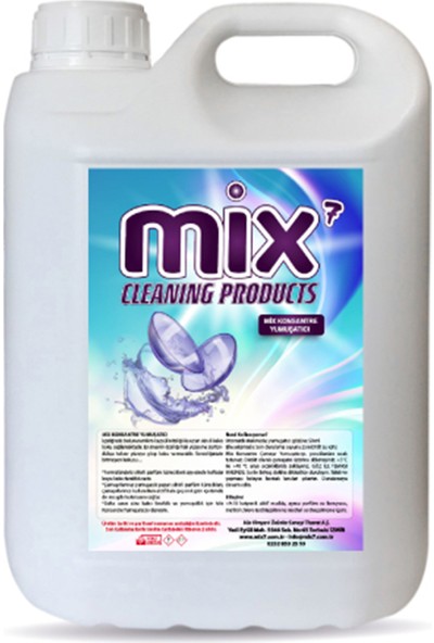 Mix Konsantre Çamaşır Yumuşatıcısı 5 kg