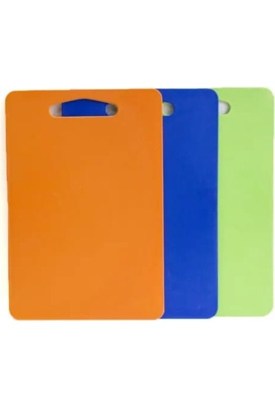 EbruliHomeArt 3'lü Mini Piknik Tipi Plastik Kesme Tahtası Salata Tahtası EbruliHomeArt 3'lü Mini Piknik Tipi Plastik Kesme Tahtası Salata Tahtası