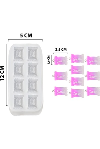 Hobizubi Epoksi Sweet Şeker Kalıbı