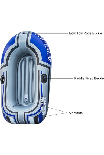 Charge Tek Kişilik Şişme Bot Seti