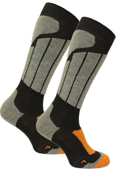 Norfolk Siyah Aspen Termal Kayak ve Snowboard Çorabı