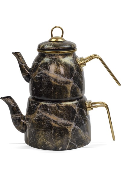 Esse Mermer Desenli Çaydanlık Esse Mermer Desenli Çaydanlık