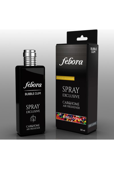 Febora Sakız Kokulu Lüks Oto Parfümü 50 ml Febora Sakız Kokulu Lüks Oto Parfümü 50 ml