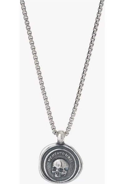 Degs & Sal Gümüş Hatıra Mori Madalyon Kolye Degs & Sal Gümüş Hatıra Mori Madalyon Kolye