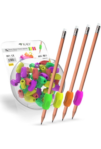 Silka 4 Renk Neon Spiral Kalem Tutma Aparatı Silka 4 Renk Neon Spiral Kalem Tutma Aparatı