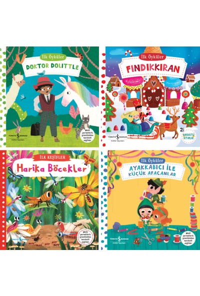 Hareketli Kitaplar 4'lü Set 1