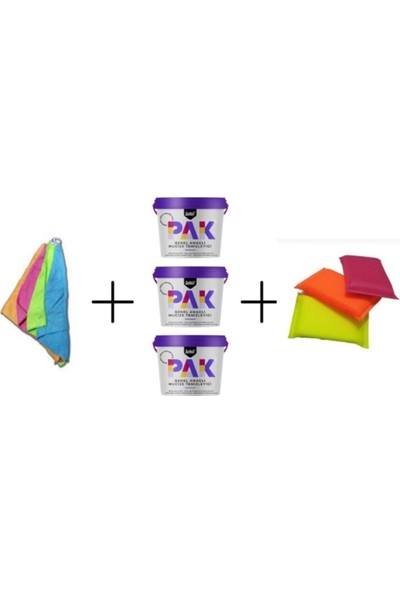 Pinkpazar Pak Genel Amaçlı Mucize Temizleyici 3 Adet+4 Adet M.fiber Bez+3 Adet Sihirli Sünger Pinkpazar Pak Genel Amaçlı Mucize Temizleyici 3 Adet+4 Adet M.fiber Bez+3 Adet Sihirli Sünger
