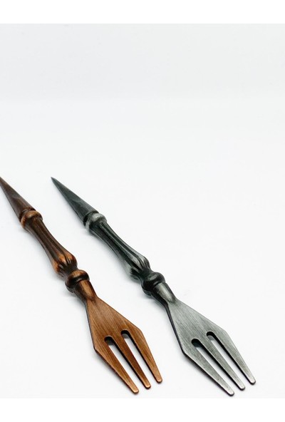 Üstüntaş Nargile Çift Taraflı Iğne ve Çatal