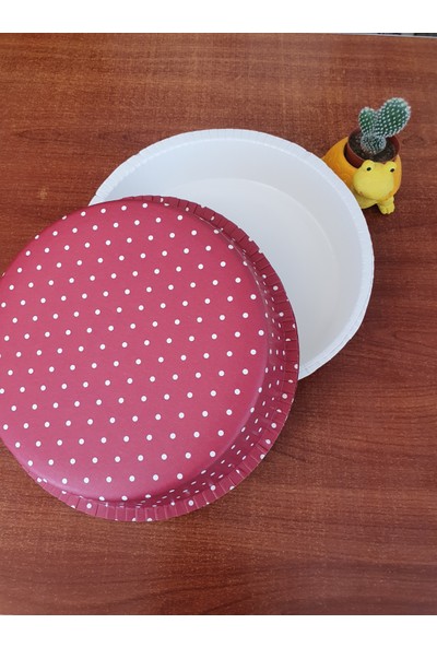 Korkmaz Ambalaj 28 cm Yanmaz Buyuk Kek KALIBI10 Adet Pk