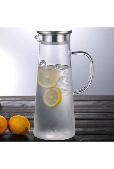 Mj Glass Borosilikat Cam Sürahi 1500 ml