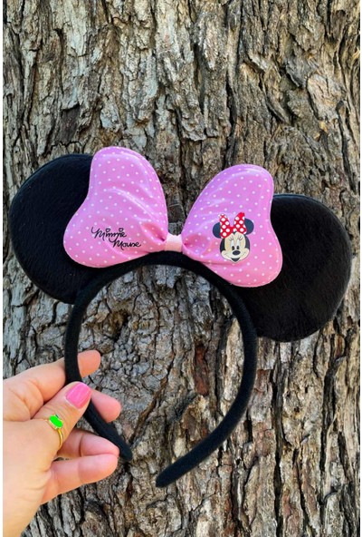 Şubu Tasarım Baskılı Taç Pembe SBT0899