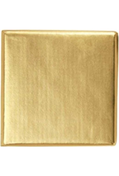 Hediyelik Düz Renk Sargılı Çikolata (48 Adet) Gold