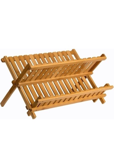 Seramikci Bambu Tabaklık ve Bulaşıklık