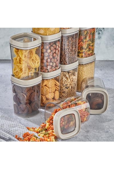 Mugiss Bonny Erzak Saklama Kabı 1000 ml Bej Mugiss Bonny Erzak Saklama Kabı 1000 ml Bej