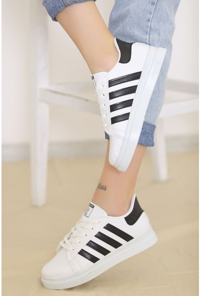 By Mino Günlük Ayakkabı Beyazsiyah - 9151.264. By Mino Günlük Ayakkabı Beyazsiyah - 9151.264.