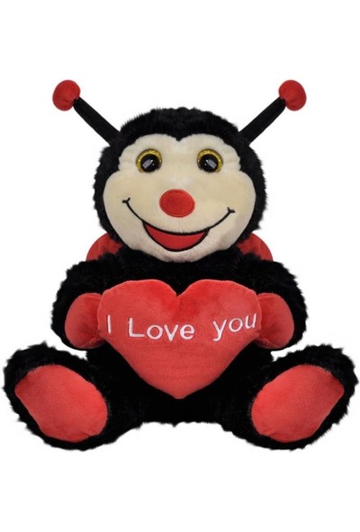 X Market Tr Uğur Böceği 30 cm Pelüş Oyuncak Sevgiliye Hediye
