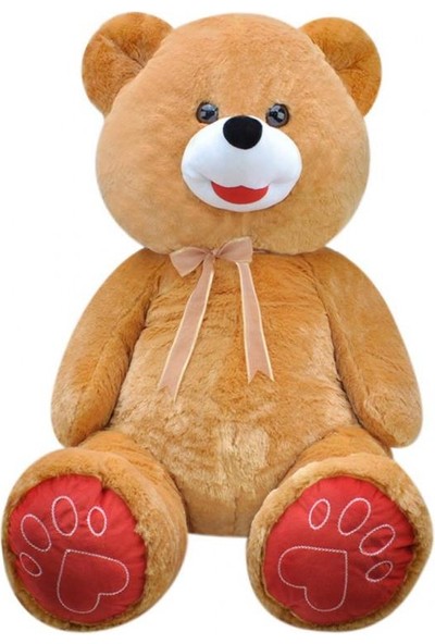 X Market Tr Salaş Ayı 138 cm Kahverengi Pelüş Ayı Sevgiliye Hediye