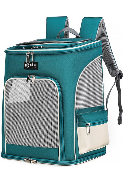 Tulip House Büyük Kapasiteli Pet Taşıma Sırt Çantası - Yeşil / Beyaz (Yurt Dışından) Tulip House Büyük Kapasiteli Pet Taşıma Sırt Çantası - Yeşil / Beyaz (Yurt Dışından)