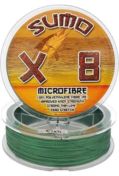 Effe Sumo 8 Kat Örgü Ip Misina 100MT Effe Sumo 8 Kat Örgü Ip Misina 100MT