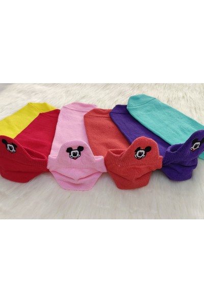 Ayla Store 6'lı Emojili Kadın Patik Çorap Ayla Store 6'lı Emojili Kadın Patik Çorap