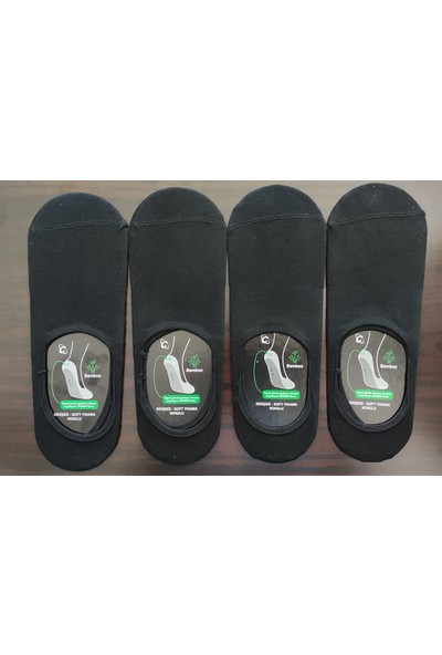 Ayla Store 4'lü Bambu Erkek Babet Çorap Ayla Store 4'lü Bambu Erkek Babet Çorap