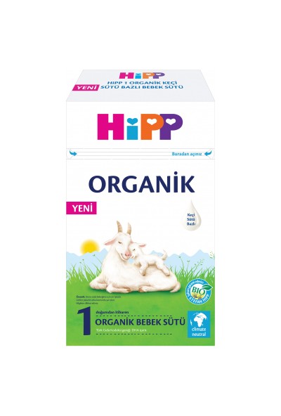 Hipp 1 Organik Keçi Sütü Bazlı Bebek Sütü Hipp 1 Organik Keçi Sütü Bazlı Bebek Sütü