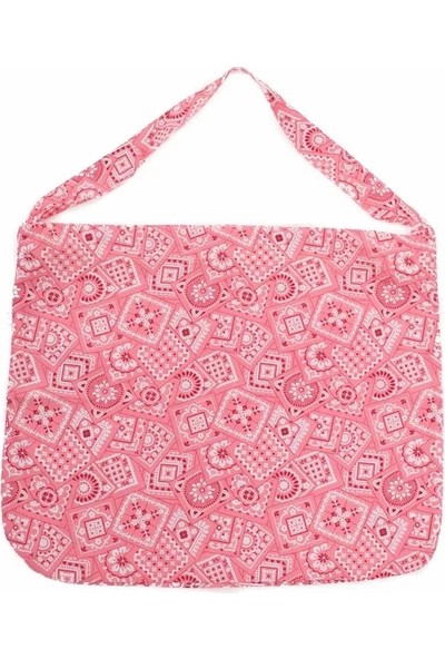 Huaxia 46*36CM Desenli Kadın Bez Çanta - Pembe (Yurt Dışından) Huaxia 46*36CM Desenli Kadın Bez Çanta - Pembe (Yurt Dışından)