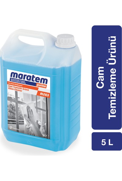 Maratem M203 Cam Temizleme Maddesi 5 Lt Maratem M203 Cam Temizleme Maddesi 5 Lt