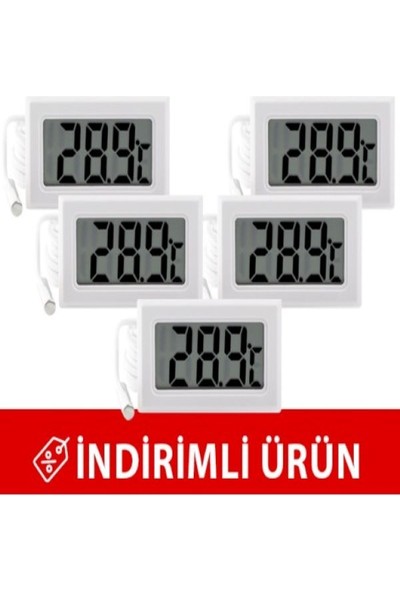 Dc Dc-1 Beyaz Pano Tipi Soketli Termometre (5´ Li Paket) 30mm Dc Dc-1 Beyaz Pano Tipi Soketli Termometre (5´ Li Paket) 30mm