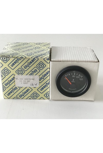 Ölçüsan 113368 12 Volt Hararet Isı Gösterge Saati