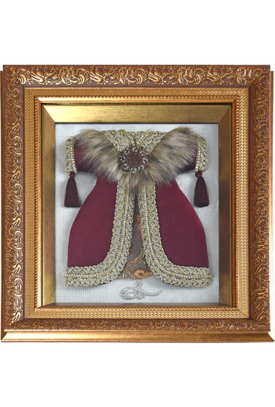 Nakkaş Boytu Nakkaş Kaftanlı Çerçeve Küçük Boy 45*55 cm