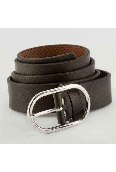 Strongart Oval Deri Kemer (3 Cm) Strongart Oval Deri Kemer (3 Cm)