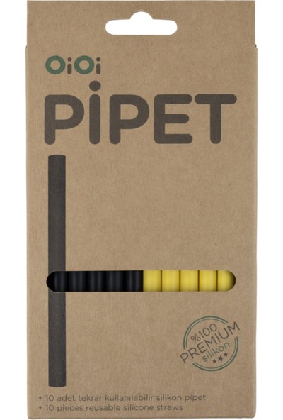 Strongart Pipet 10'lu Siyah/sarı Strongart Pipet 10'lu Siyah/sarı