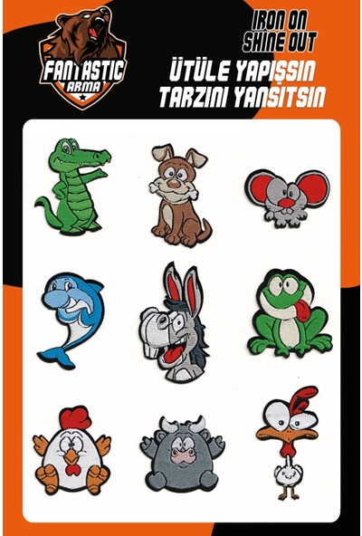 Fantastıc Ütü ile Yapışan Dokuma Patch Arma Yama Fantastıc Ütü ile Yapışan Dokuma Patch Arma Yama