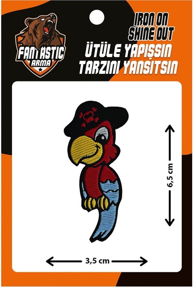 Fantastıc Ütü ile Yapışan Dokuma Patch Arma Yama Fantastıc Ütü ile Yapışan Dokuma Patch Arma Yama