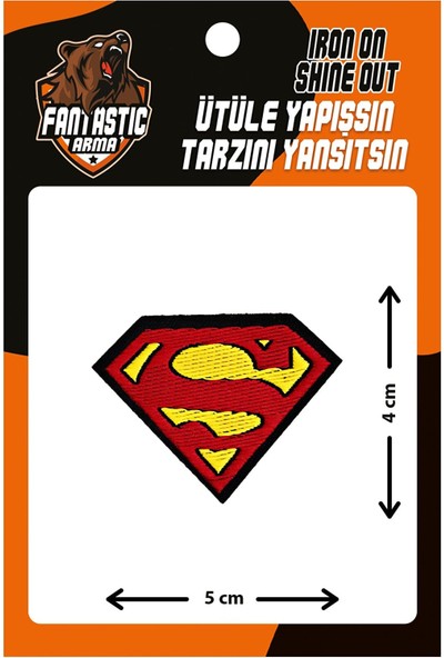 Fantastıc Ütü ile Yapışan Dokuma Patch Arma Yama Fantastıc Ütü ile Yapışan Dokuma Patch Arma Yama