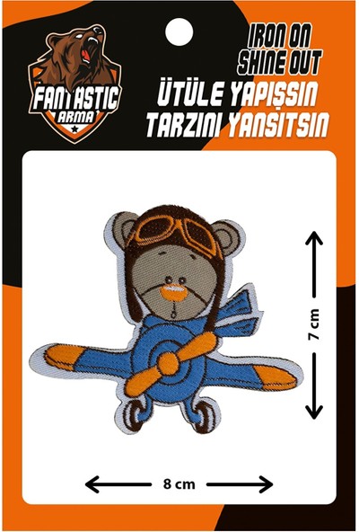 Fantastıc Ütü ile Yapışan Dokuma Patch Arma Yama Fantastıc Ütü ile Yapışan Dokuma Patch Arma Yama