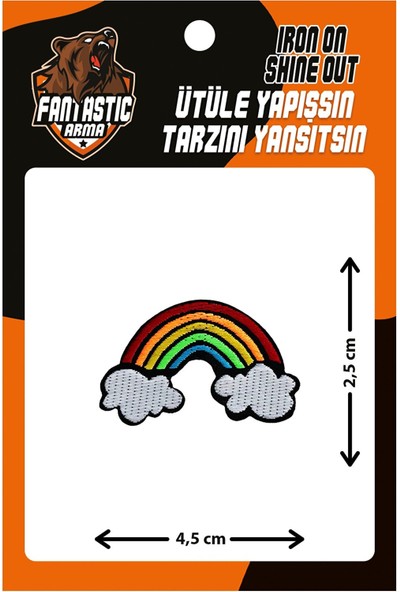 Fantastıc Ütü ile Yapışan Dokuma Patch Arma Yama Fantastıc Ütü ile Yapışan Dokuma Patch Arma Yama