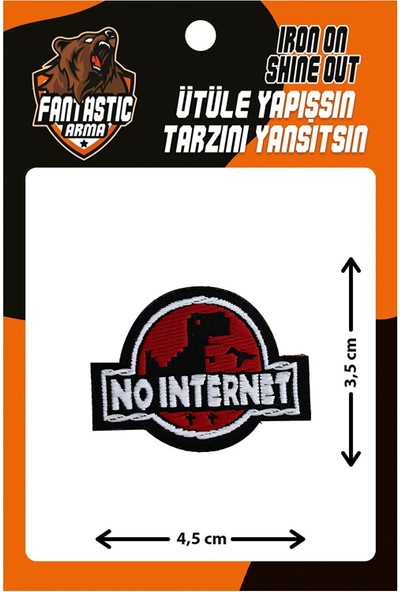 Fantastıc Ütü ile Yapışan Dokuma Patch Arma Yama Fantastıc Ütü ile Yapışan Dokuma Patch Arma Yama