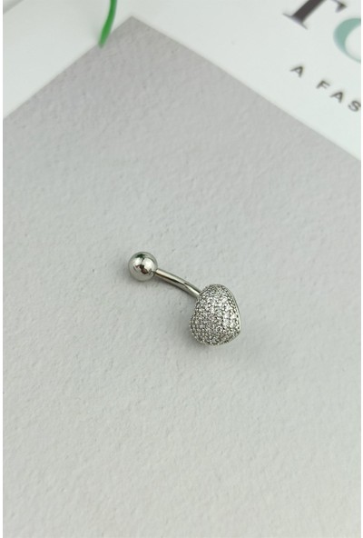 ÇLK Accessories 316 L Cerrahi Çelik Taşlı Kalp Figür Göbek Piercing TRPIERCING0110 PIERX450X ÇLK Accessories 316 L Cerrahi Çelik Taşlı Kalp Figür Göbek Piercing TRPIERCING0110 PIERX450X