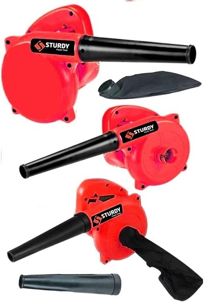 Sturdy Power Tools 2600 W Süper Güç Elektrikli Hava Körüğü Red Forces Serı Üfleme Makinası Emme Özellikli Sturdy Power Tools 2600 W Süper Güç Elektrikli Hava Körüğü Red Forces Serı Üfleme Makinası Emme Özellikli