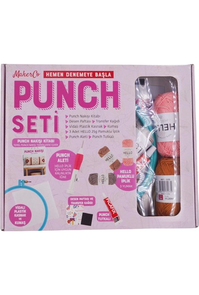 Tuva Punch Başlangıç Seti Tuva Punch Başlangıç Seti